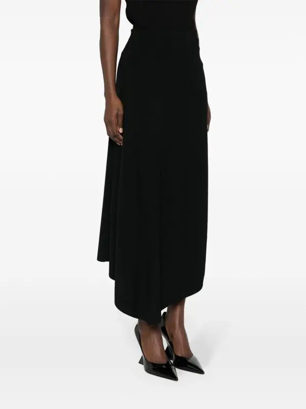 Gauge81 Ribbed Asymmetric Skirt