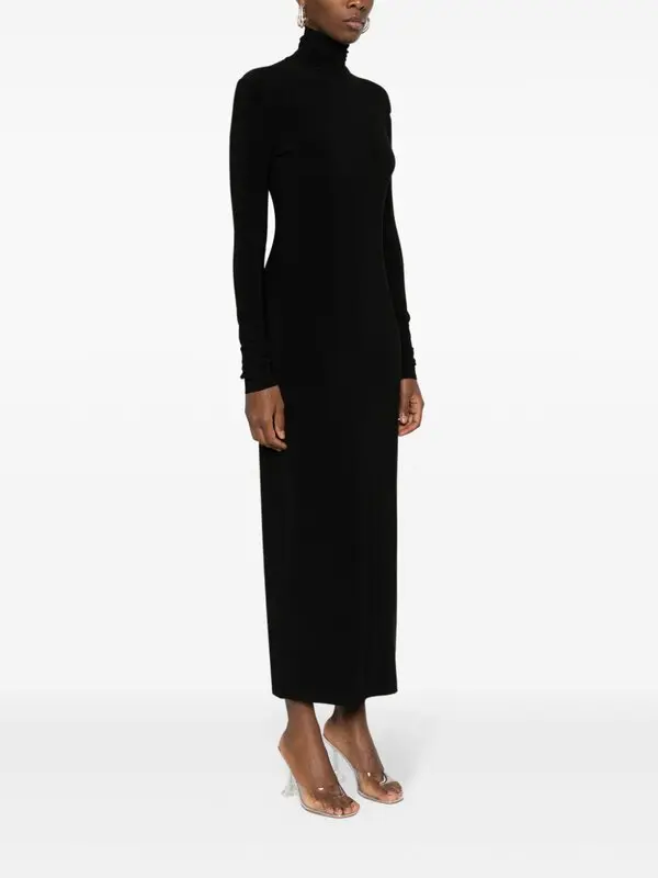 Norma Kamali Side-slit Maxi Dress