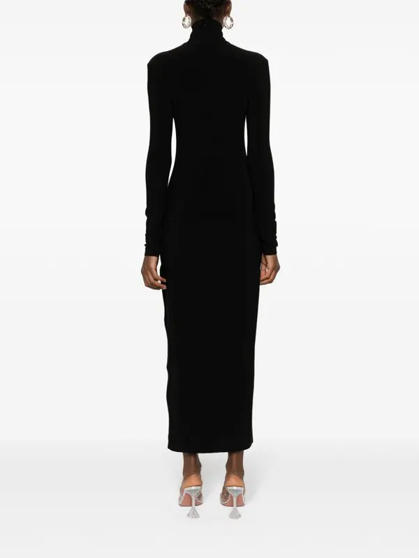 Norma Kamali Side-slit Maxi Dress