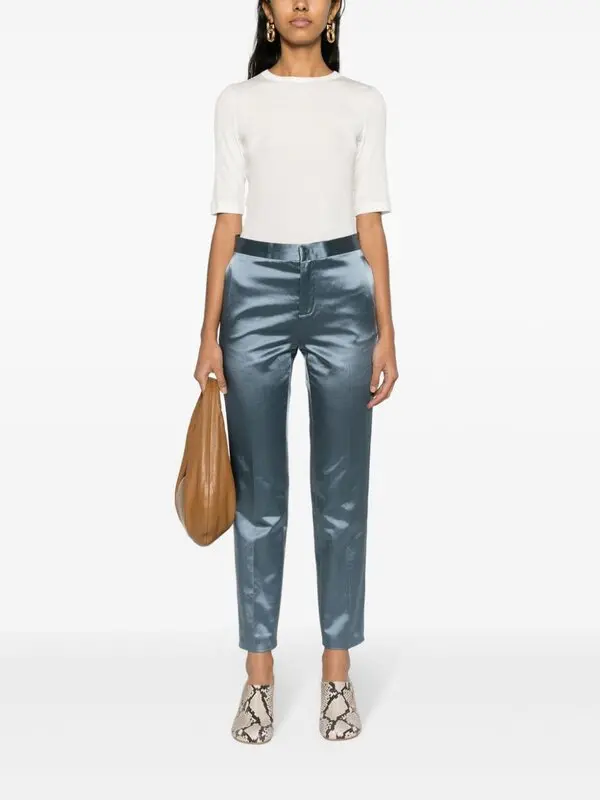 Fabiana Filippi Cut-out Fine-ribbed Top - White