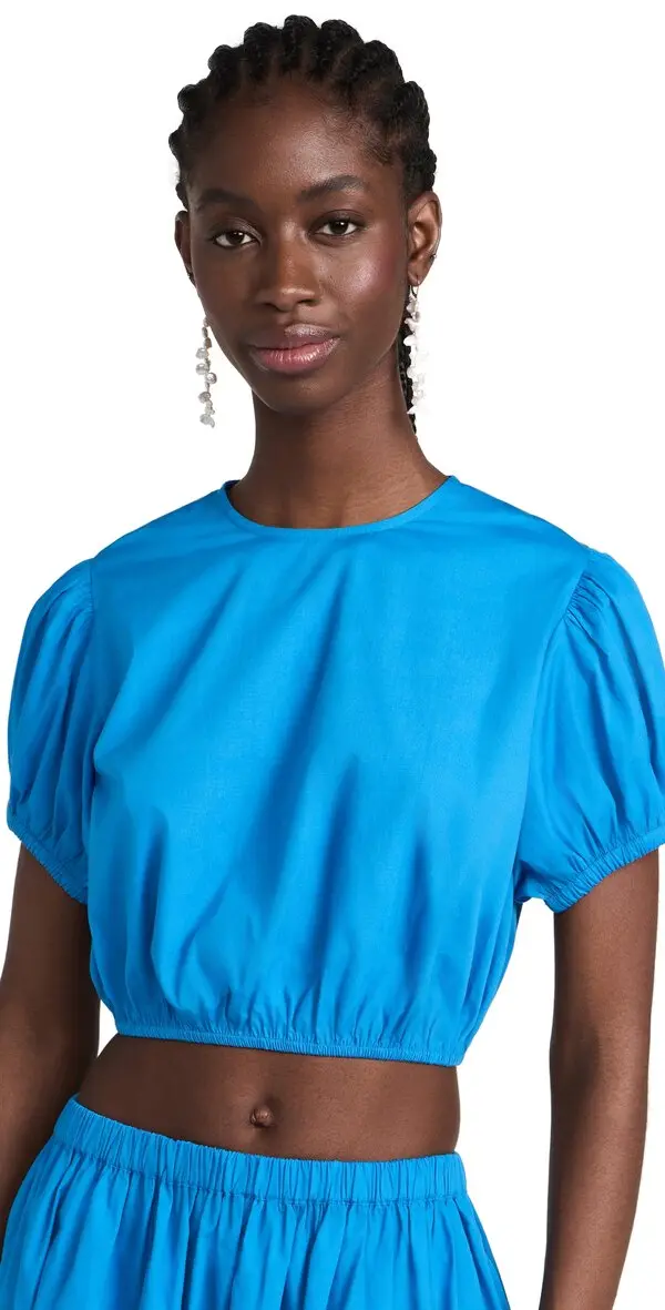 Playa Lucila Crew Top - Blue