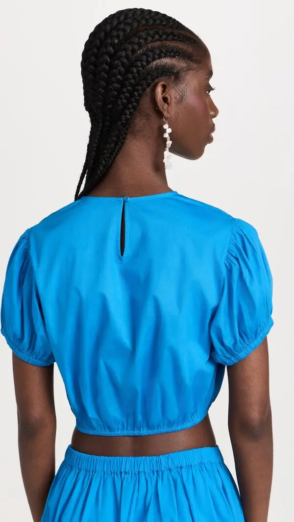 Playa Lucila Crew Top - Blue