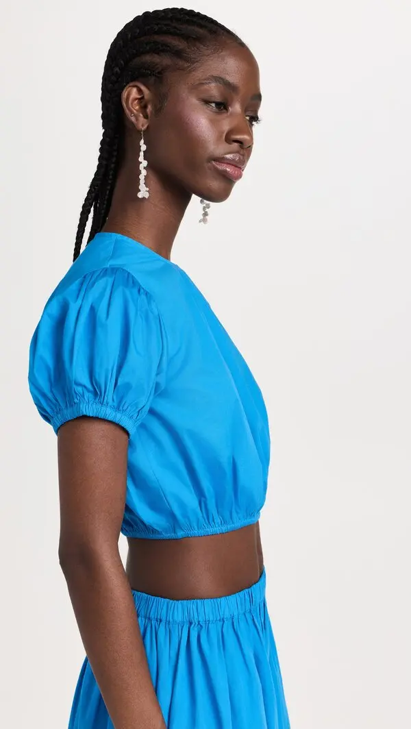 Playa Lucila Crew Top - Blue