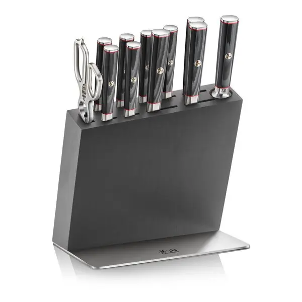 CANGSHAN Yari Series 12 Piece Hua Knife Block Set