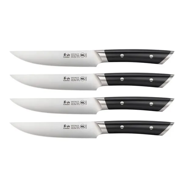 CANGSHAN Helena 4 Pc Steak Knife Set