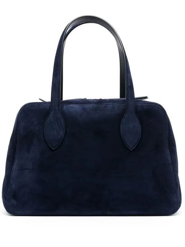 Khaite The Medium Maeve Suede Tote Bag