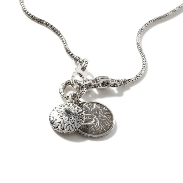 John Hardy Amulet Keyring Necklace Set