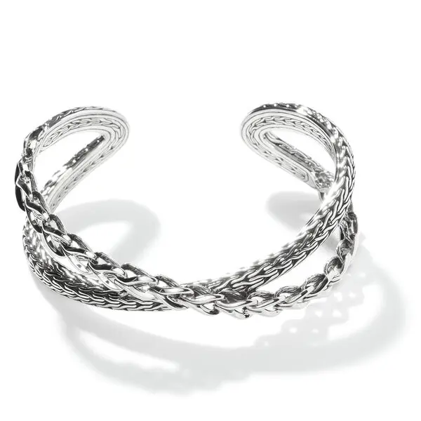 John Hardy Asli Overlap Cuff Bracelet