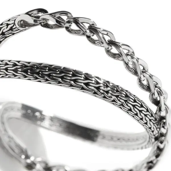 John Hardy Asli Overlap Cuff Bracelet