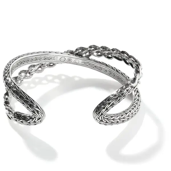 John Hardy Asli Overlap Cuff Bracelet