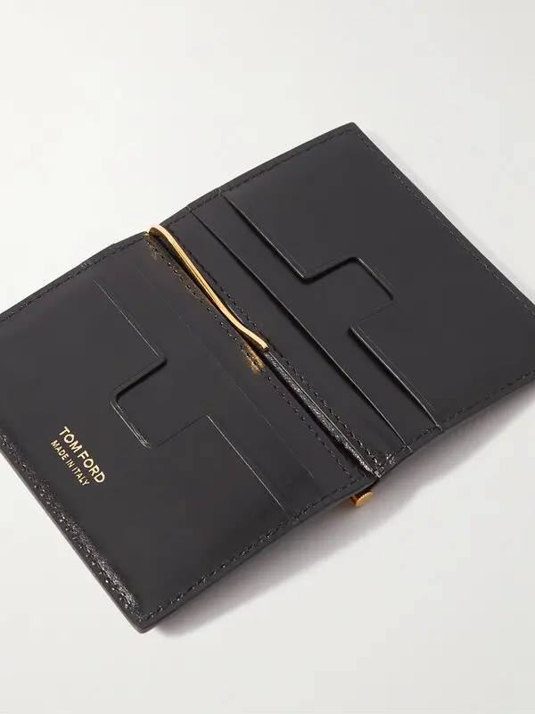 Tom Ford Croc-Effect Leather Billfold Wallet And Money Clip