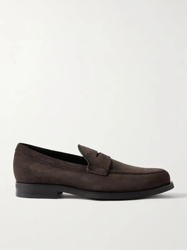 TOD'S Suede Loafers