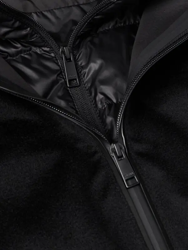 Zegna Convertible Cashmere Down Ski Jacket