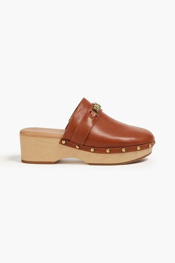 Sam Edelman Kaye Embellished Leather Clogs