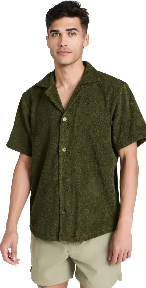 Oas Cuba Terry Shirt - Army