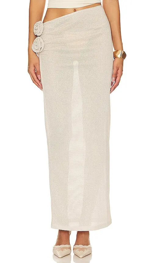 Lioness Soul Mate Maxi Skirt - Cream
