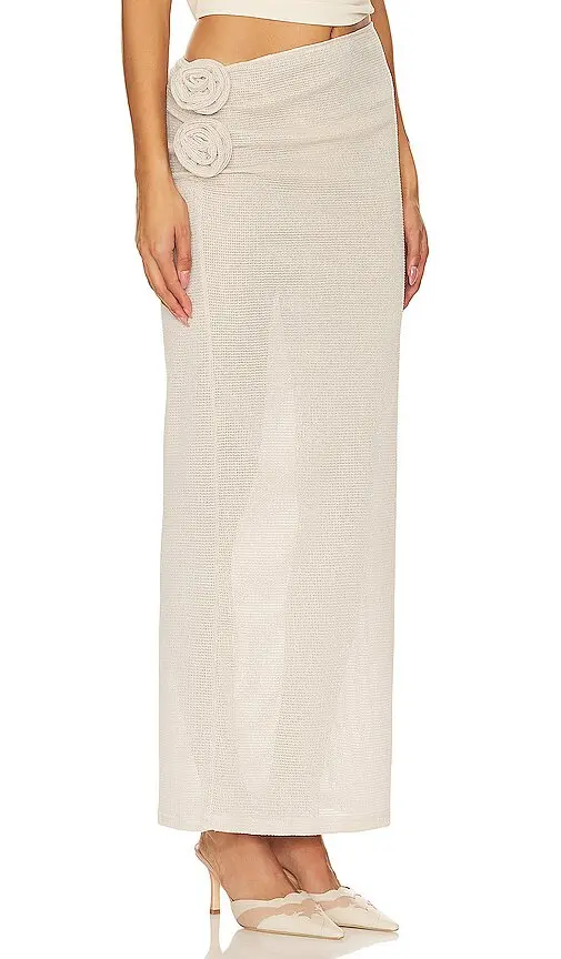 Lioness Soul Mate Maxi Skirt - Cream