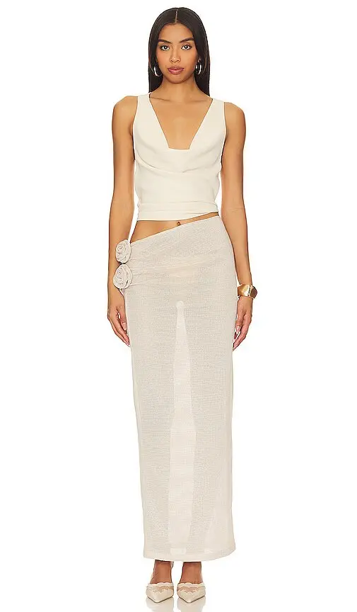 Lioness Soul Mate Maxi Skirt - Cream