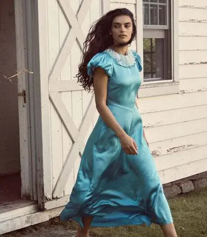 DEn Paulina Dress - Blue Topaz | Editorialist
