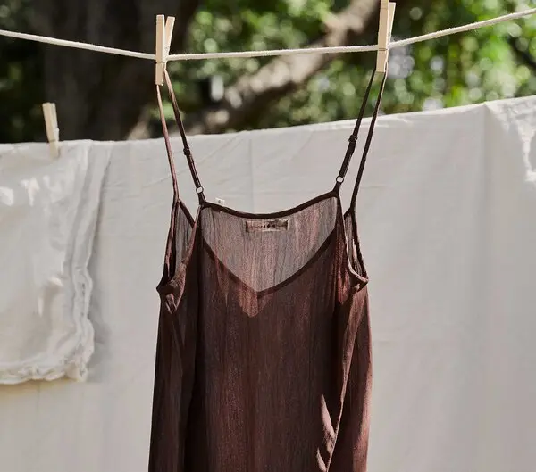 DÔEN Short Slip Dress - Umber