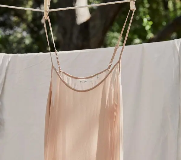 DÔEN Long Slip Dress - Conch