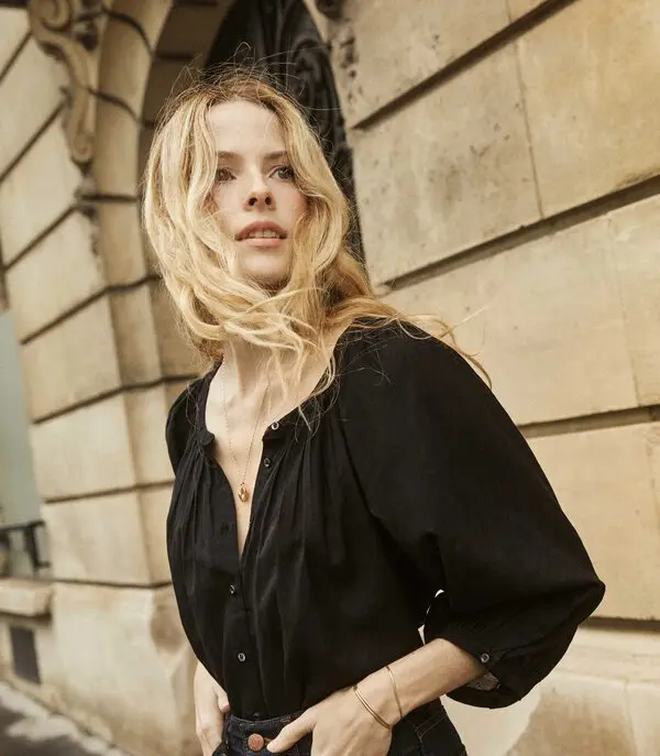 DÔEN Jiana Blouse - Black