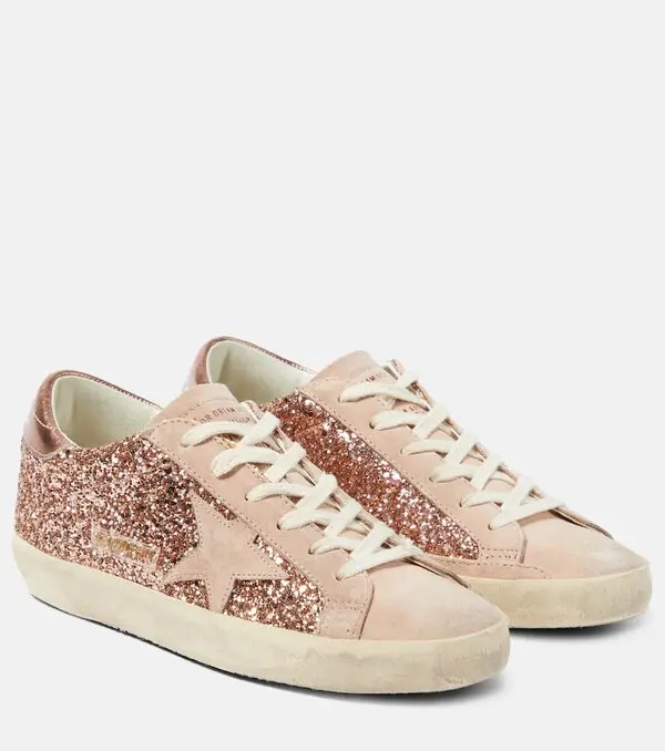 Super Star Golden Rose Sneakers Golden Goose Super-Star Glitter