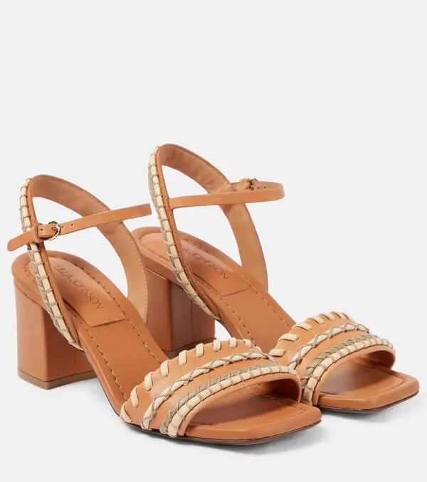 Ulla Johnson Sofia Leather Sandals - Brown