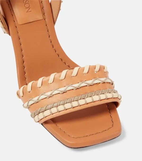 Ulla Johnson Sofia Leather Sandals - Brown