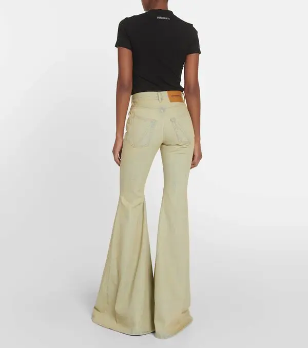 Vetements High-rise Flared Jeans