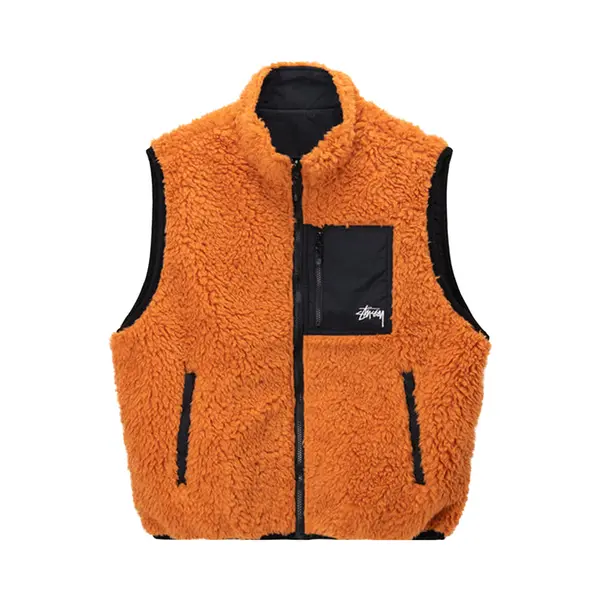 StÜssy Sherpa Vest - Orange