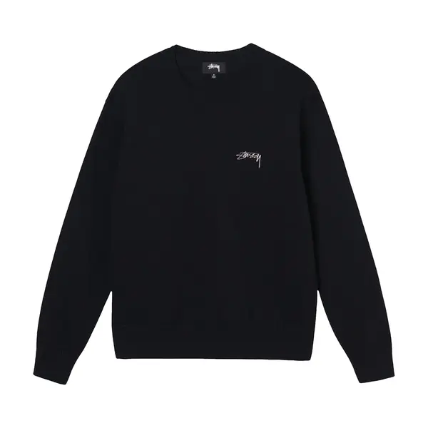 StÜssy Care Label Sweater - Black