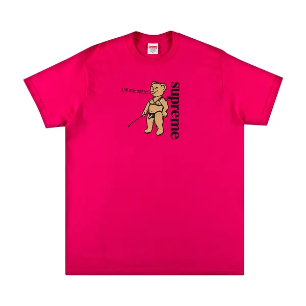 Supreme Not Sorry Tee - Pink