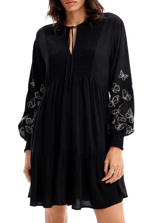 Desigual Short Butterfly Tunic Dress