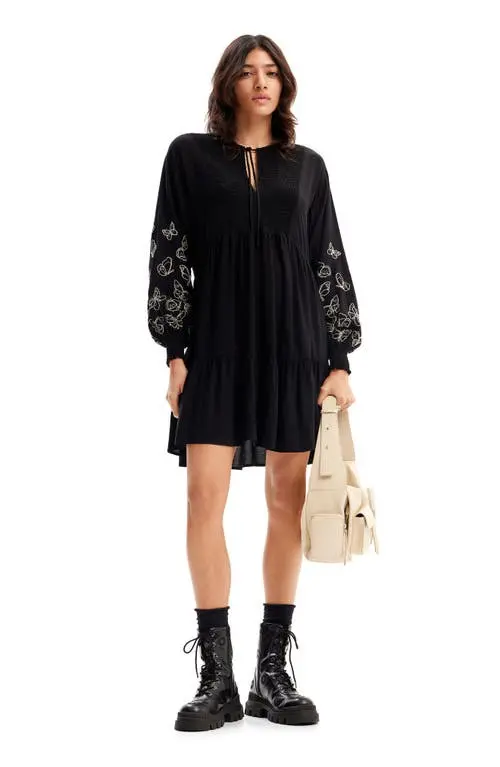 Desigual Short Butterfly Tunic Dress
