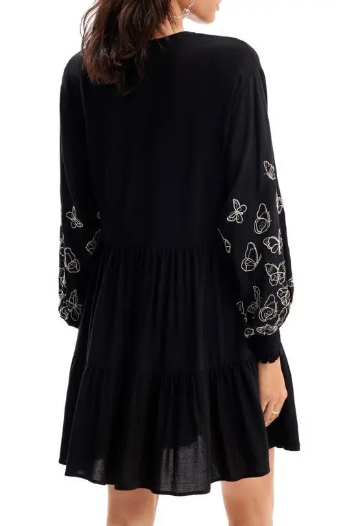 Desigual Short Butterfly Tunic Dress