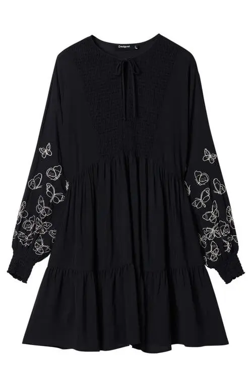 Desigual Short Butterfly Tunic Dress