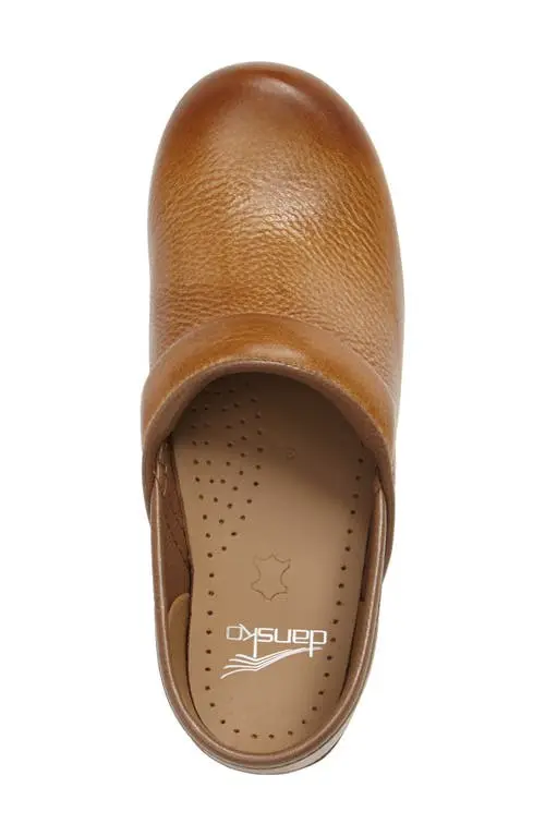Dansko Professional Clog - Honey Distressed Leather