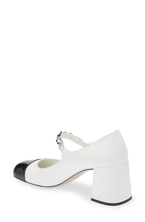 Miu Miu Chain Strap Mary Jane Pumps