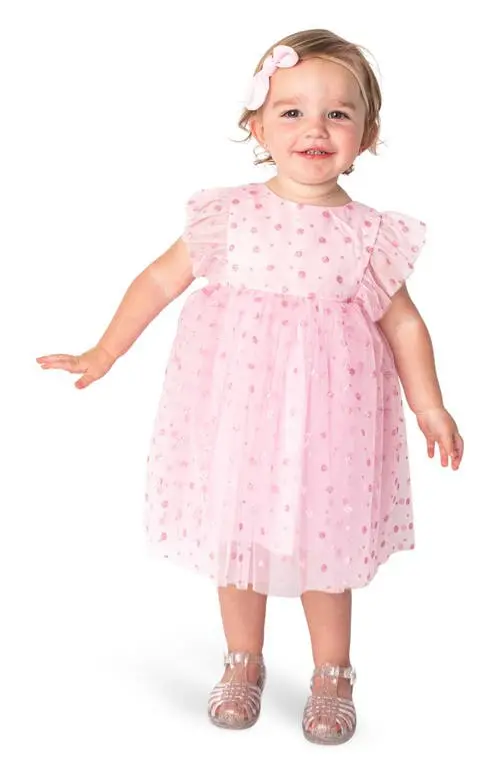 POPATU Shimmer Dot Tulle Dress