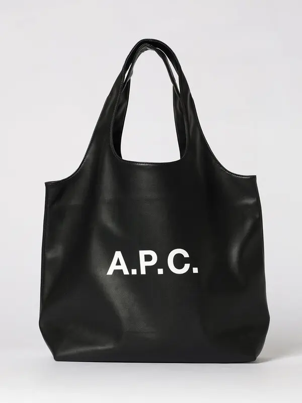 A.p.c. Ninon Large Shoulder Bag - Black