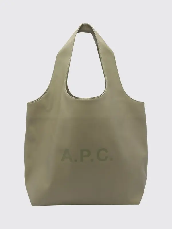 A.p.c. Ninon Large Shoulder Bag - Green