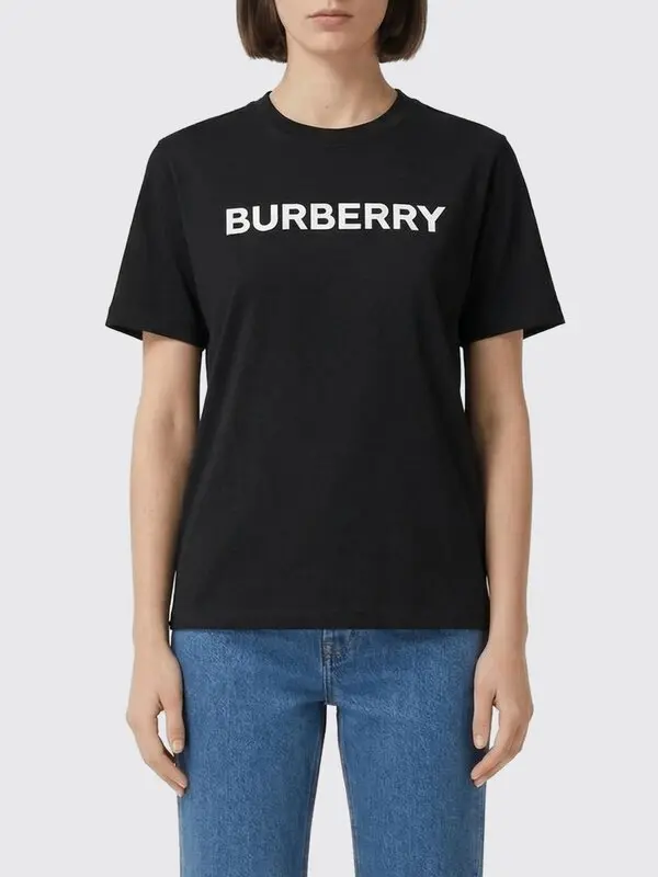 Burberry Logo T-shirt - Black