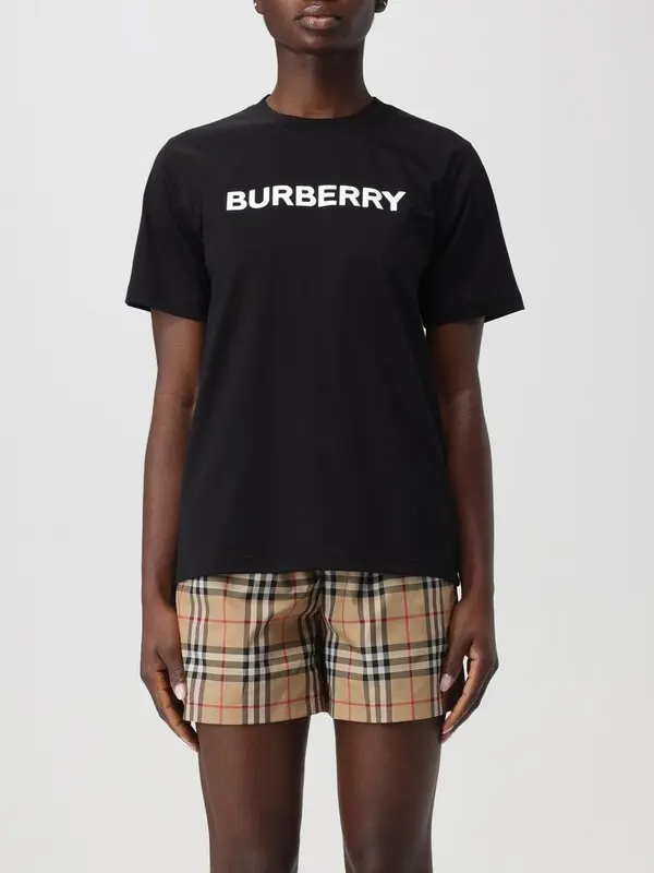 Burberry Logo T-shirt - Black