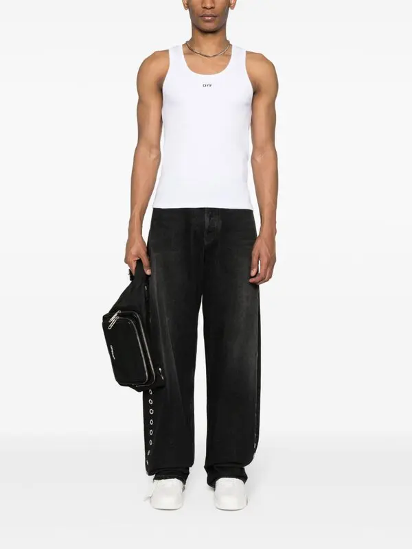 Off-White Logo-print Cotton Tank Top