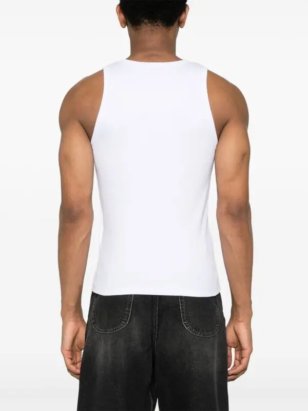 Off-White Logo-print Cotton Tank Top