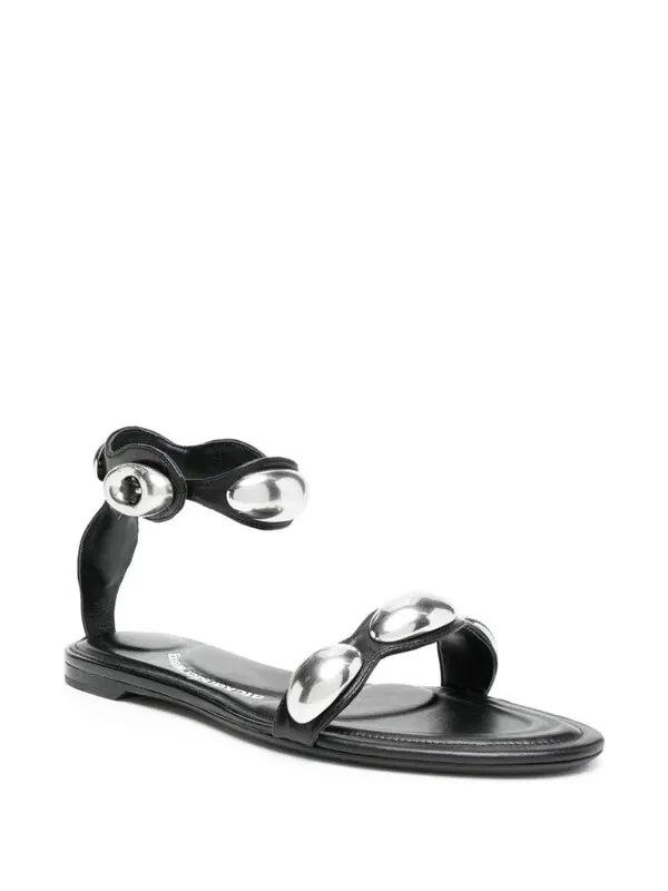 Alexander Wang Dome Leather Sandals
