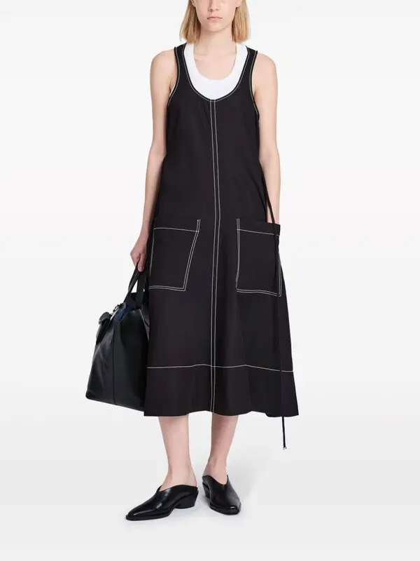 Proenza Schouler White Label Lucy A-line Midi Dress