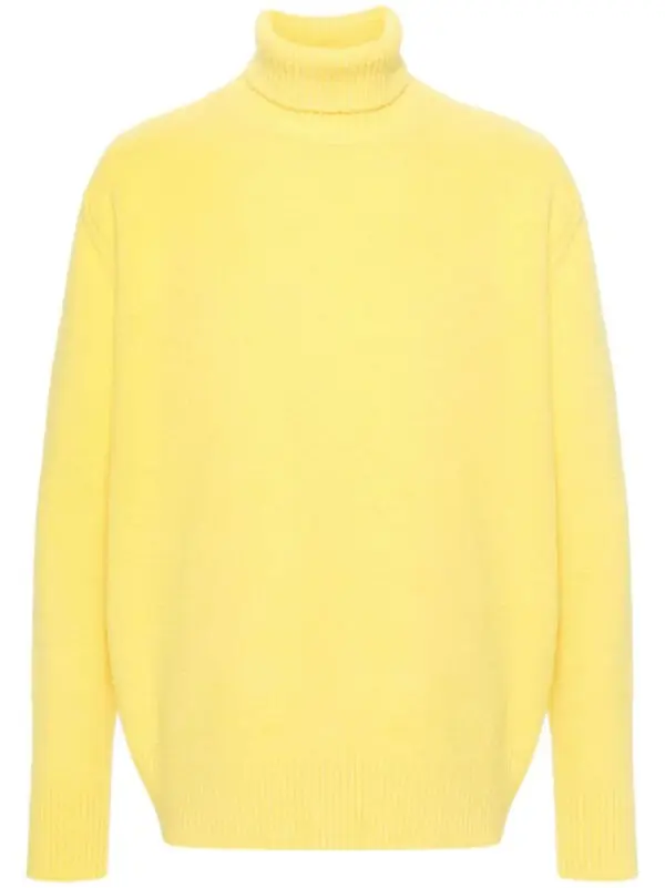 OAMC Whistler Roll-neck Jumper - Yellow