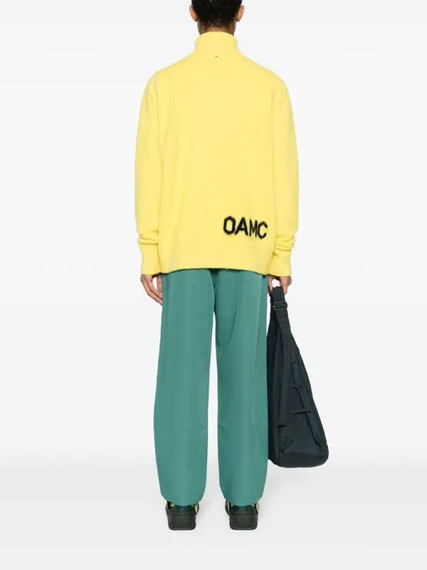 OAMC Whistler Roll-neck Jumper - Yellow